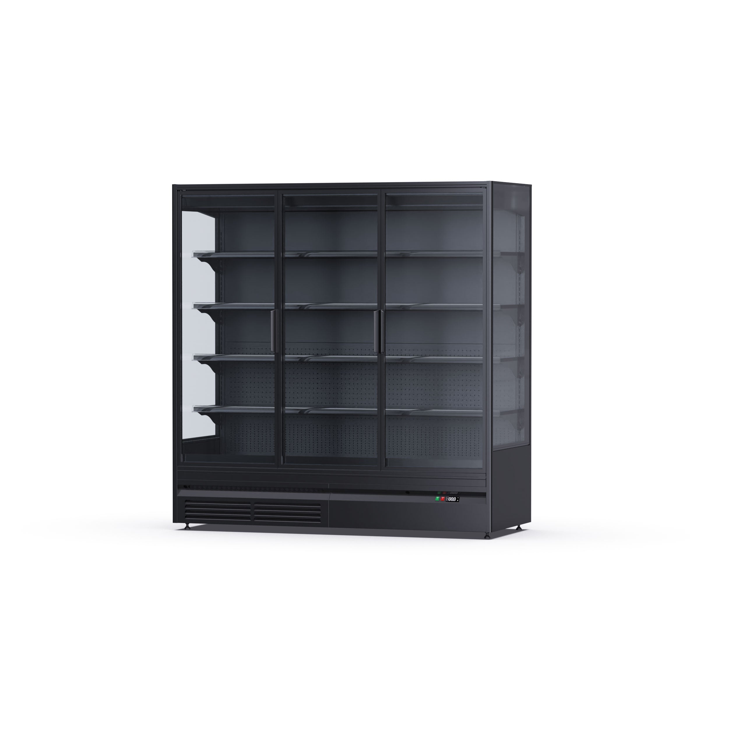 LK 18 3 Glass Door Wall Deli / Hi Back Cabinet – honar-refrigeration